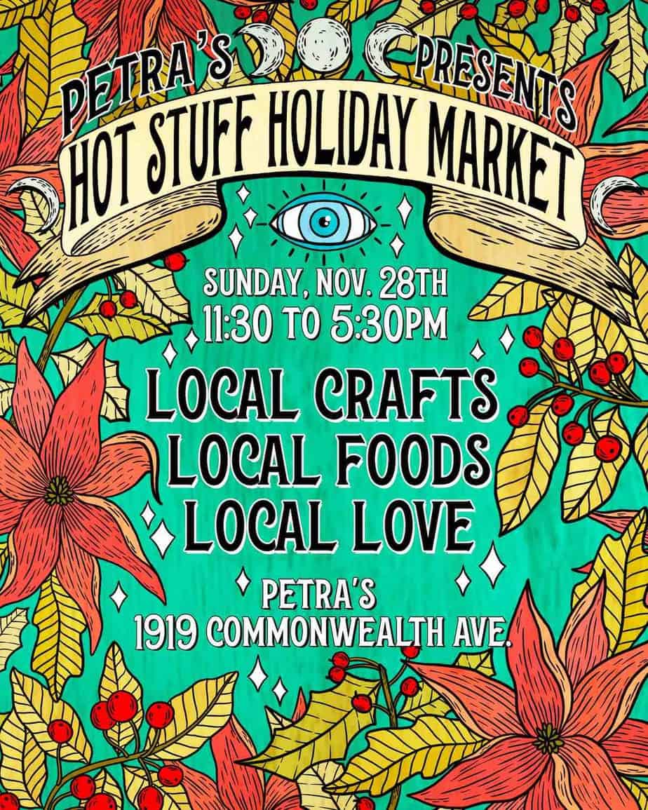 hot stuff holiday market petras 2021 - Charlotte On The Cheap