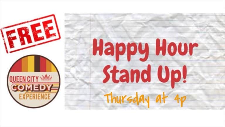 Free: Happy Hour Comedy Standup Show with Queen City Comedy Experience ...