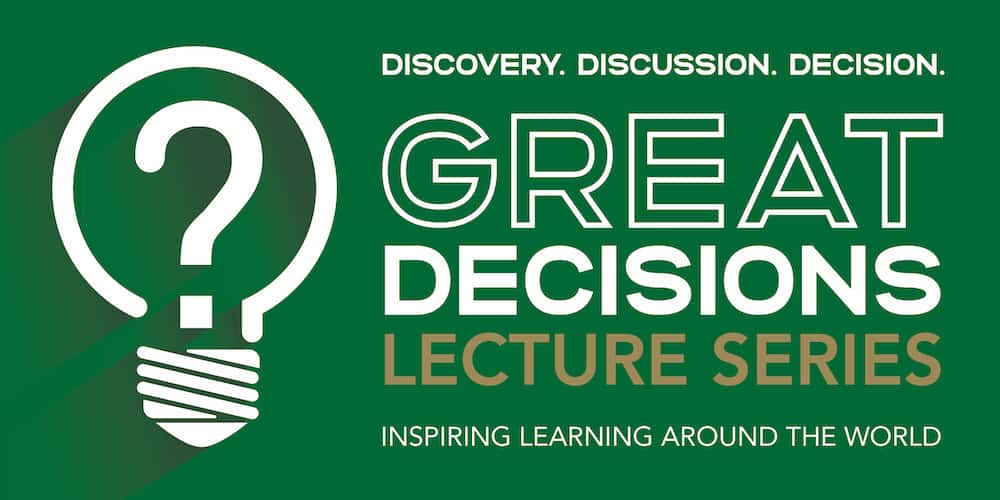 Free lecture series: Great Decisions - Charlotte On The Cheap