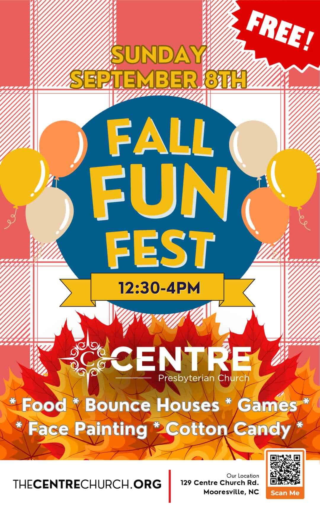 Fall Fun Fest at Centre Church in Mooresville Sep 8 - Charlotte On The ...