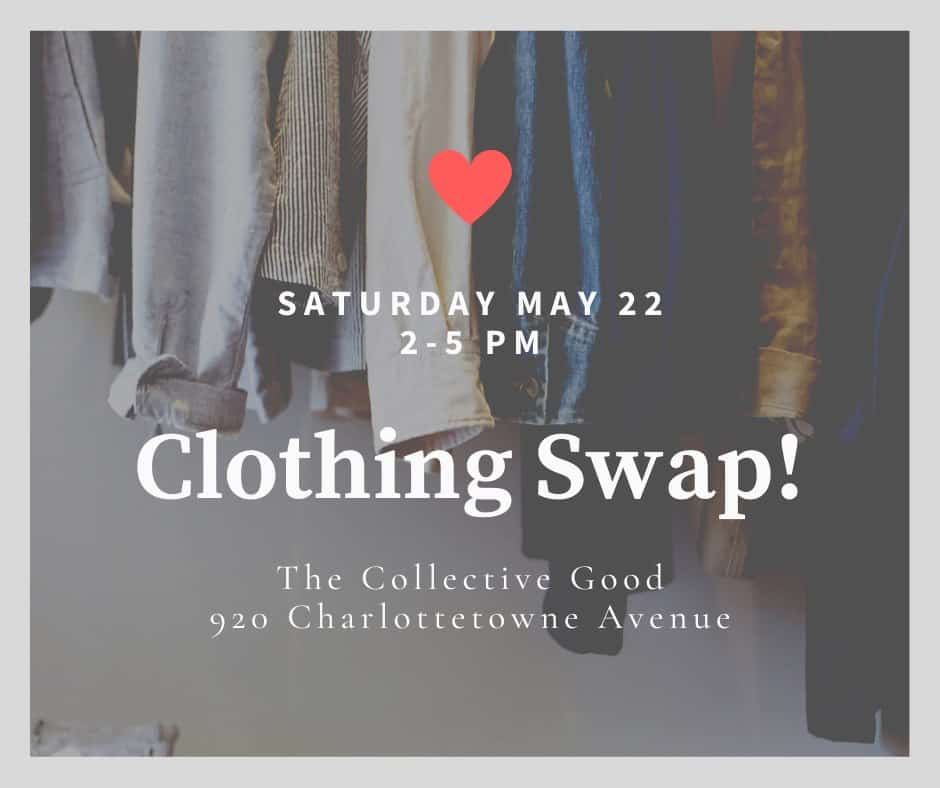 Spring Clothing Swap at The Collective Good - Charlotte On The Cheap