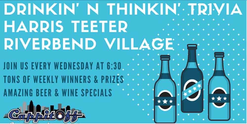 Music Bingo & Drinkin' N Thinkin' Trivia at Harris Teeter Riverbend ...