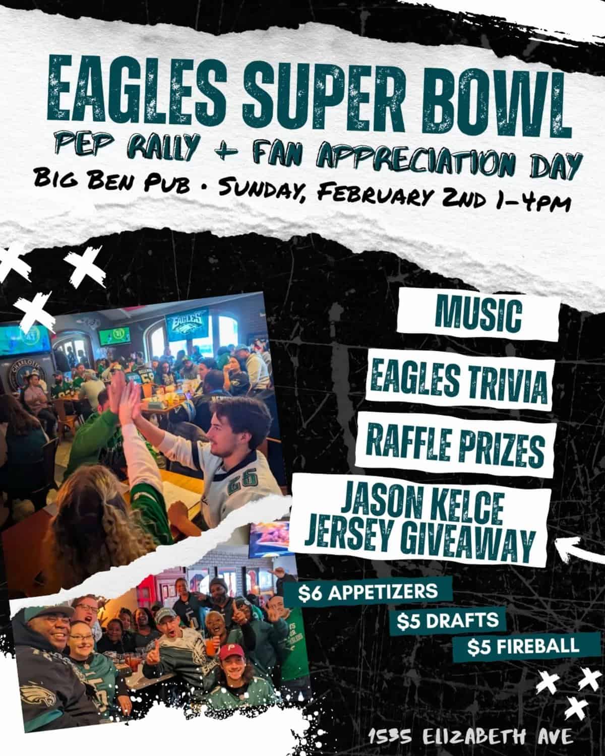 Eagles Super Bowl Watch Party with South End Social - Charlotte On The ...