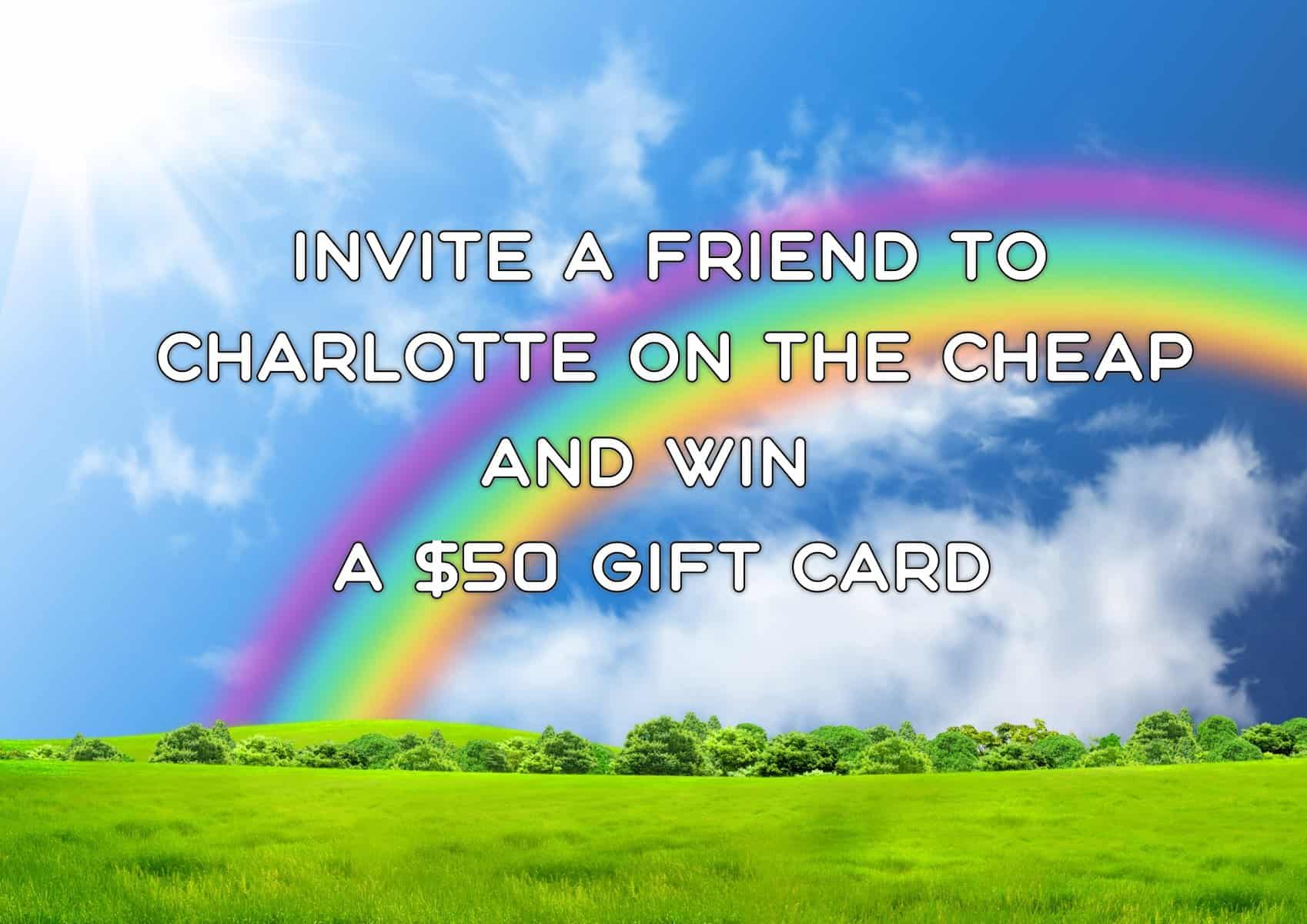 Winners announced! Invite a Friend to Subscribe to Charlotte on the ...