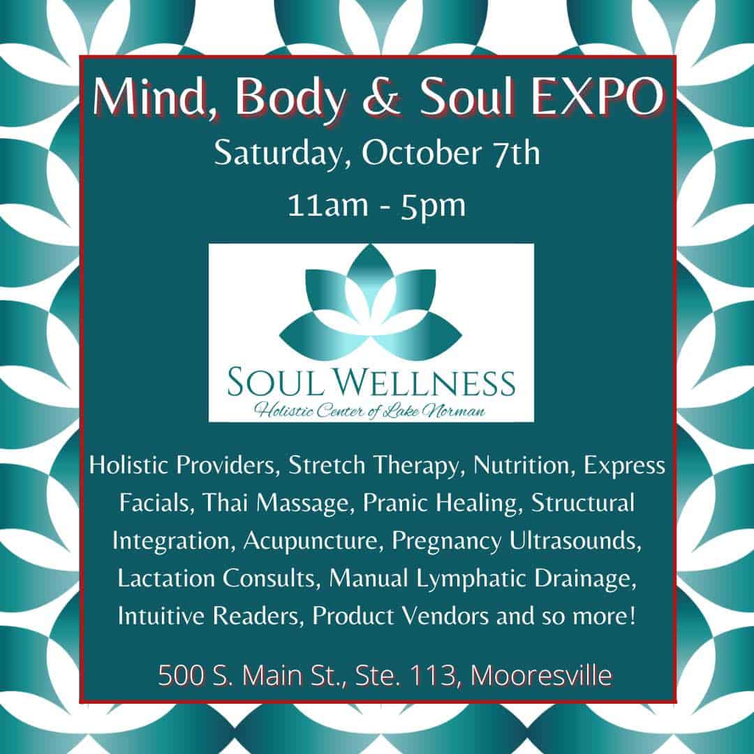 Mind, Body & Soul Expo in Mooresville - Charlotte On The Cheap