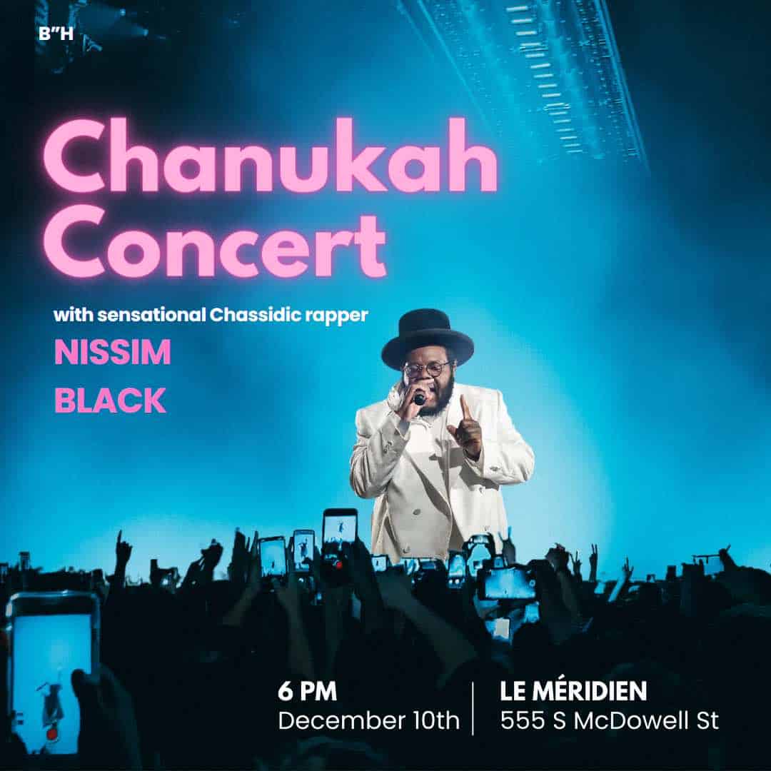 Chanukah Concert with Chassidic Rapper Nissim Black (discounts ...