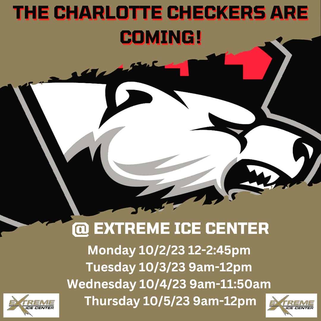 Charlotte Checkers practicing at Extreme Ice Center - free to watch ...