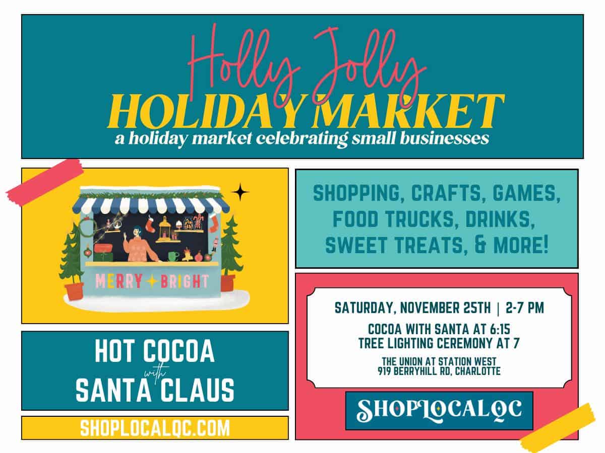 Holly Jolly Holiday Market, including Cocoa with Santa - free tickets ...