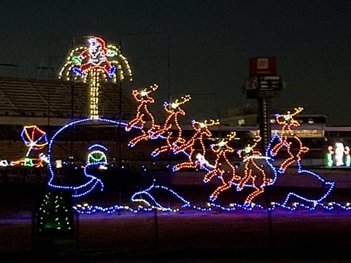Speedway Christmas - through Jan. 4 - Charlotte On The Cheap
