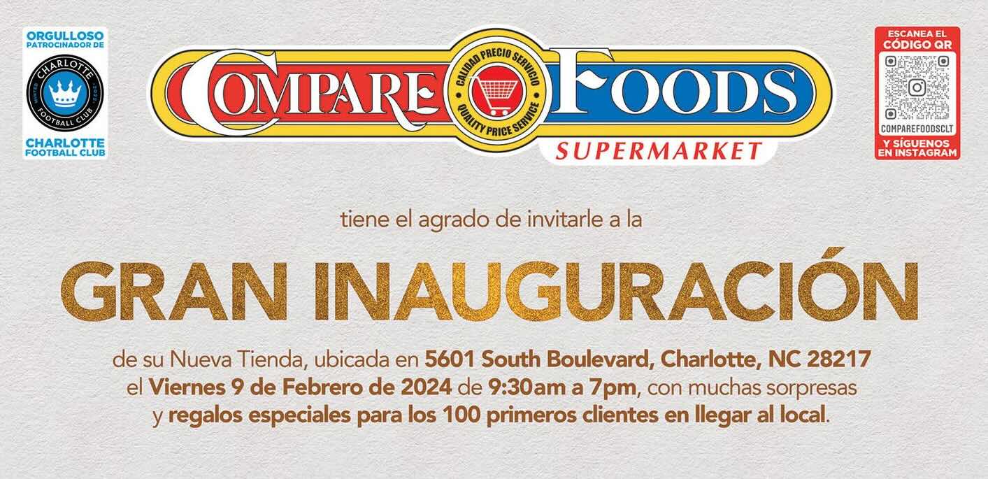 Grand Opening of Compare Foods Charlotte on South Blvd - Charlotte On ...