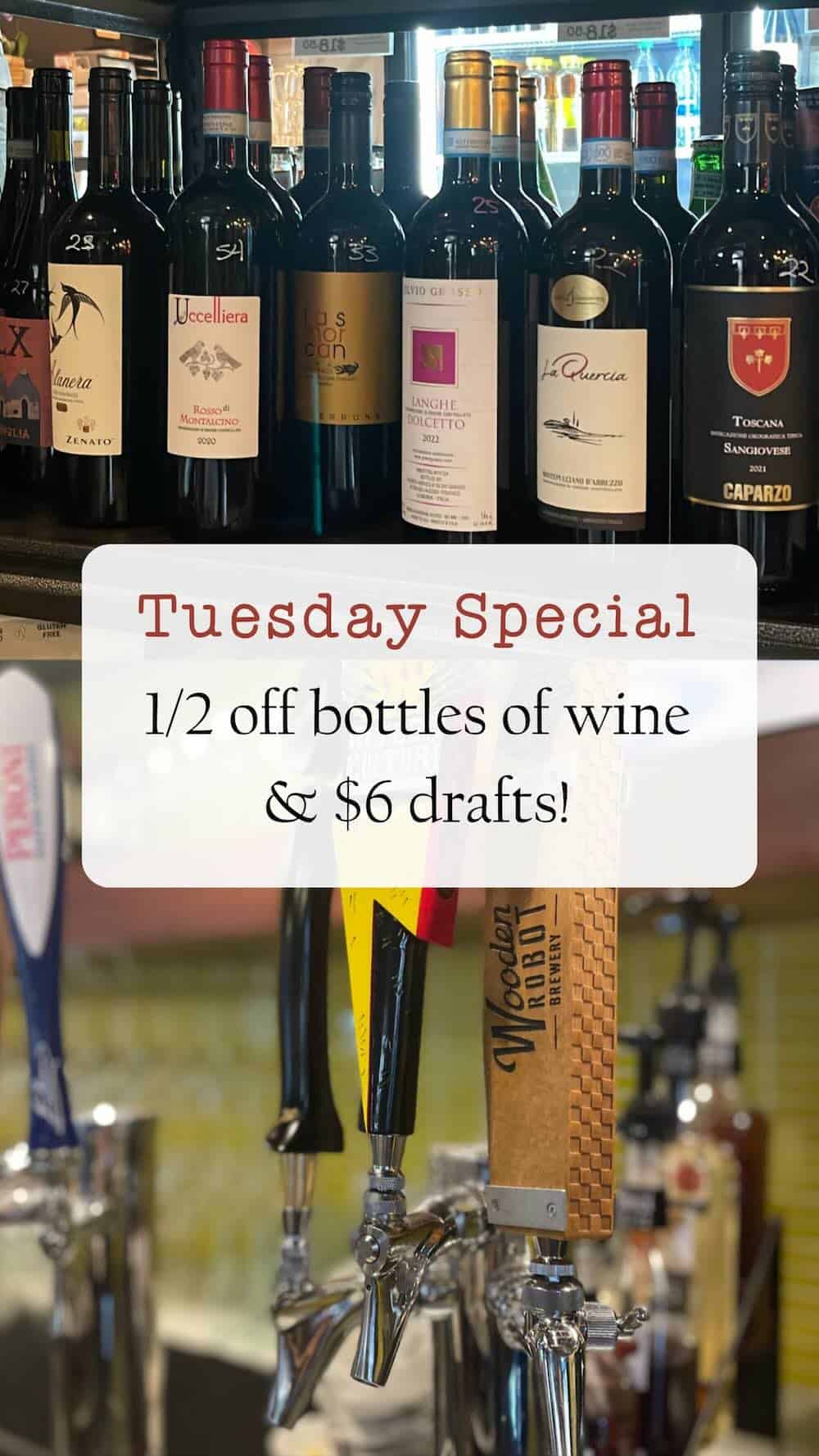 Tuesday Drink Specials at Mano Bella SouthPark - Charlotte On The Cheap
