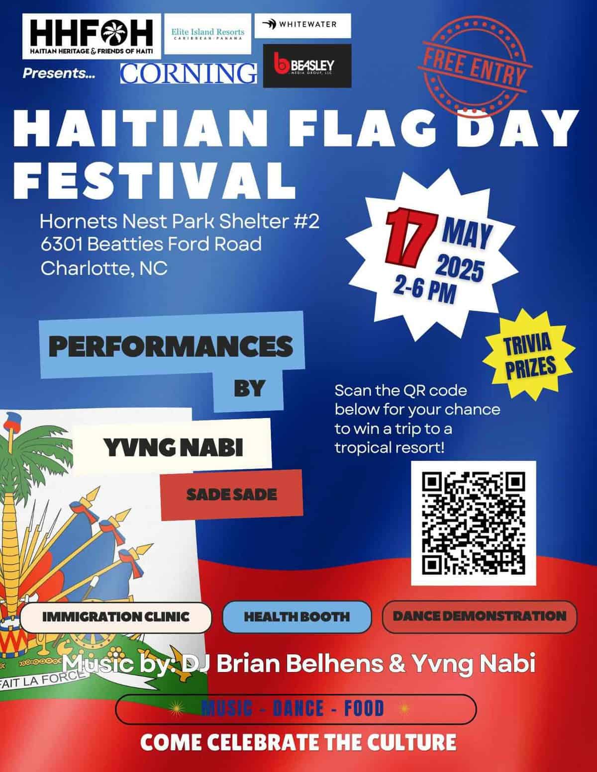 Haitian Flag Day Celebration May 17 - Charlotte On The Cheap