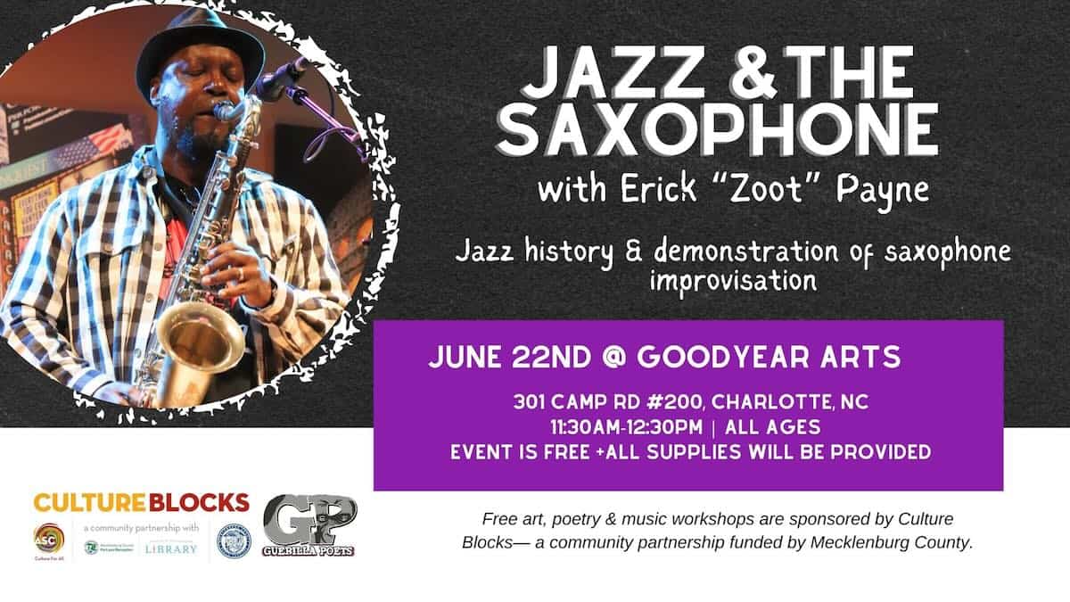 Jazz & Saxophone: Free program with history and demonstration at ...