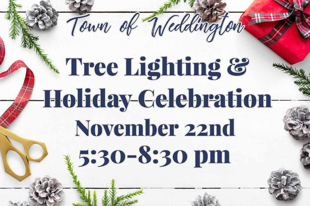 Tree Lighting and Holiday Celebration in Weddington Nov 22 - Charlotte ...