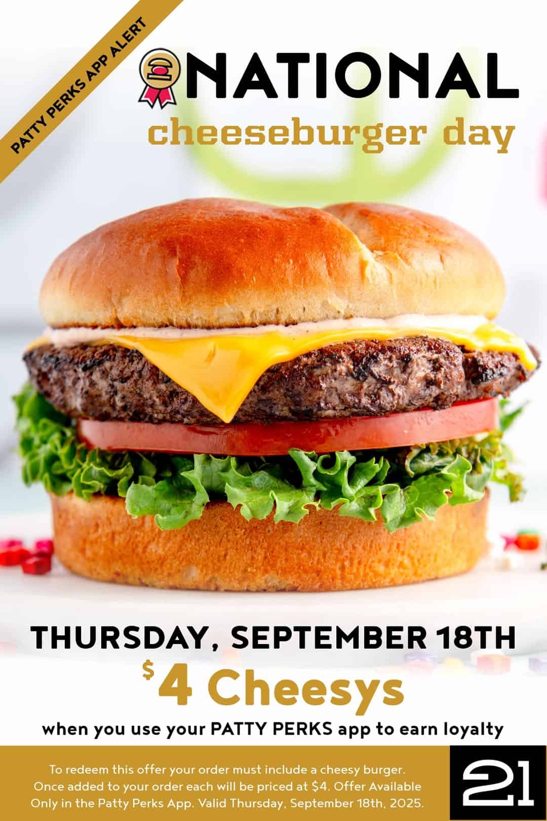 14 National Cheeseburger Day deals - Sept 18 - Charlotte On The Cheap