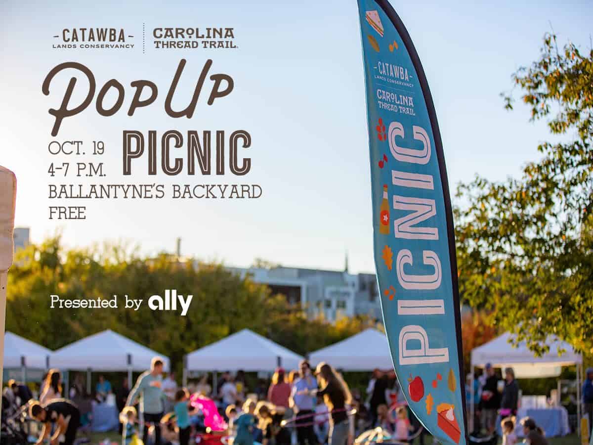Pop Up Picnic at Ballantyne's Backyard with Catawba Lands Conservancy ...