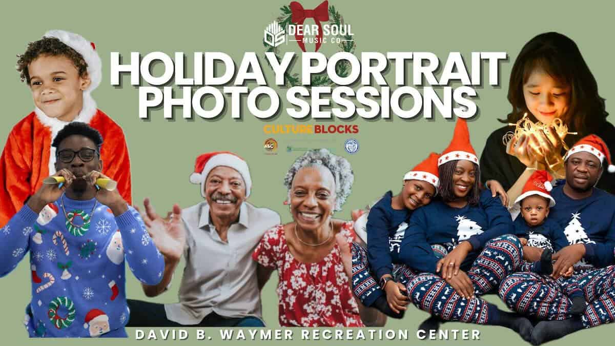 Free Holiday Portrait Photo Sessions at Waymer Recreation Center ...