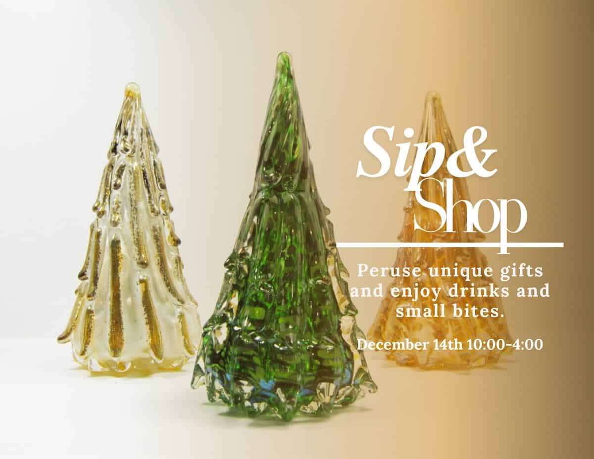 Sip & Shop at Hot Glass Alley Dec. 14 - Charlotte On The Cheap
