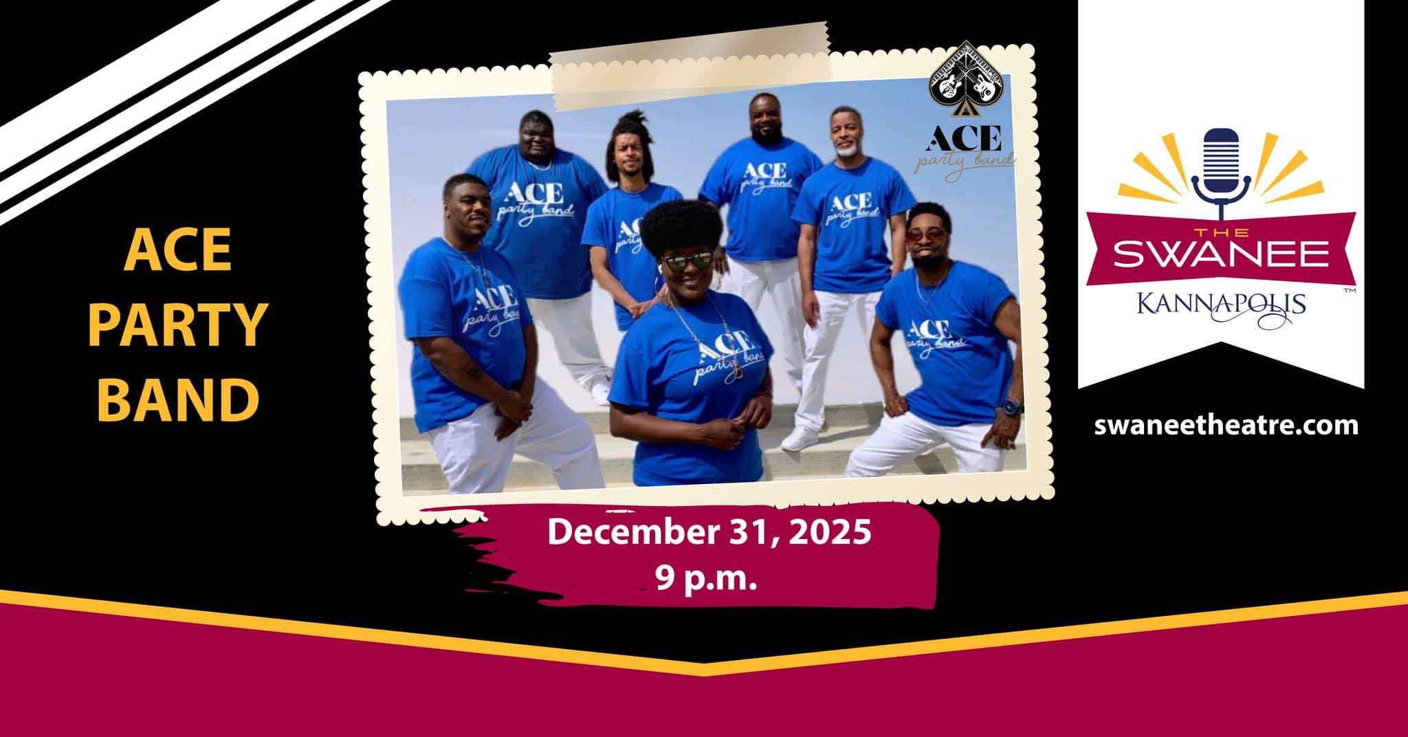 New Year's Party at The Swanee in Kannapolis with ACE Party Band ...