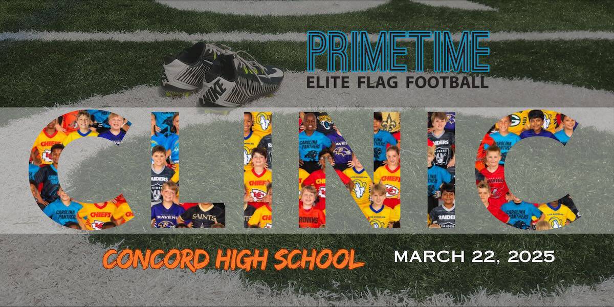 Free Flag Football Clinic in Concord March 22 - Charlotte On The Cheap