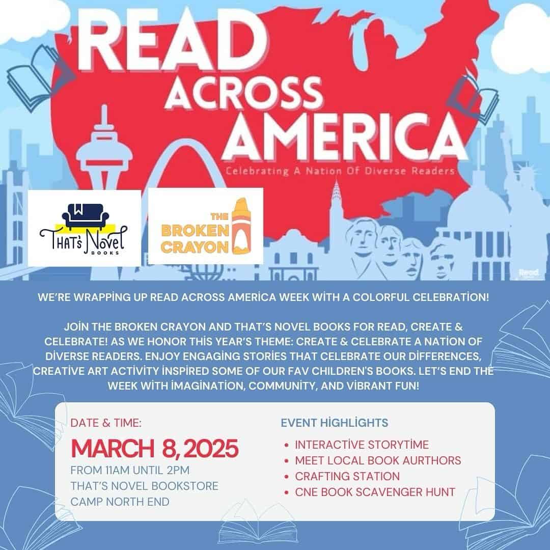 Read Across America event at That's Novel Books March 8 - Charlotte On ...