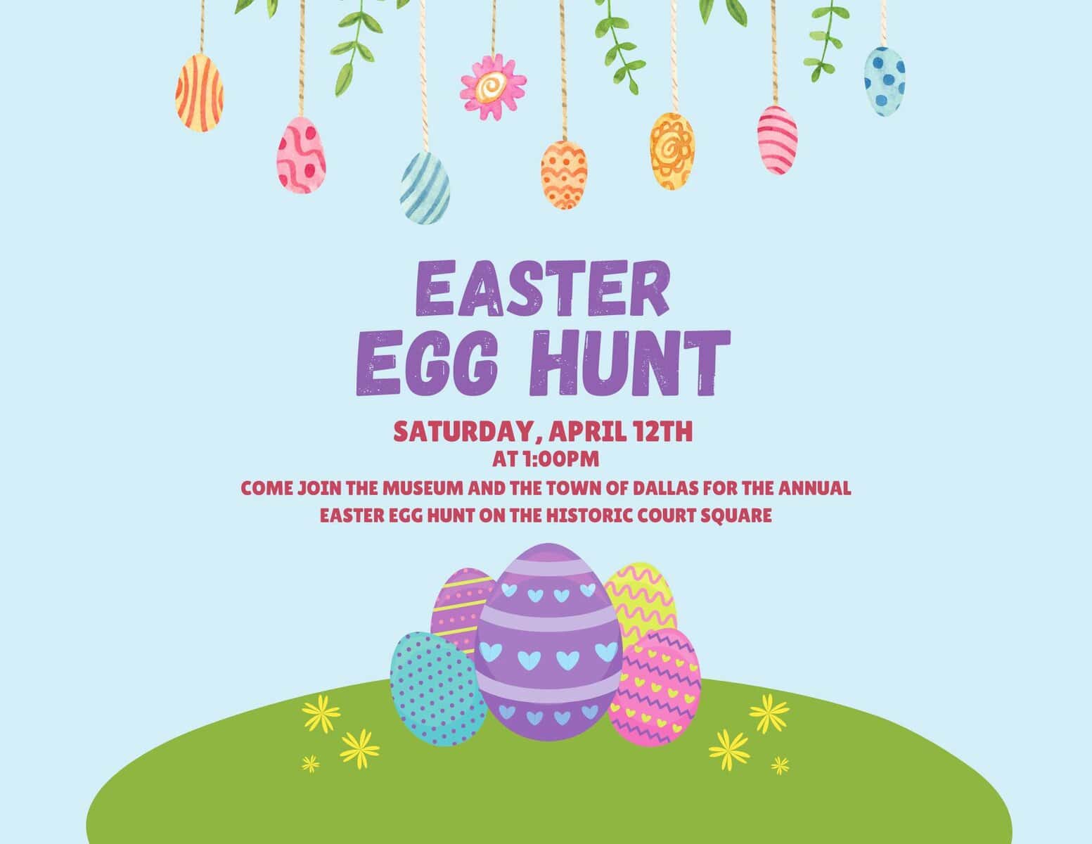 Gaston County Museum and Town of Dallas' Annual Easter Egg Hunt April ...