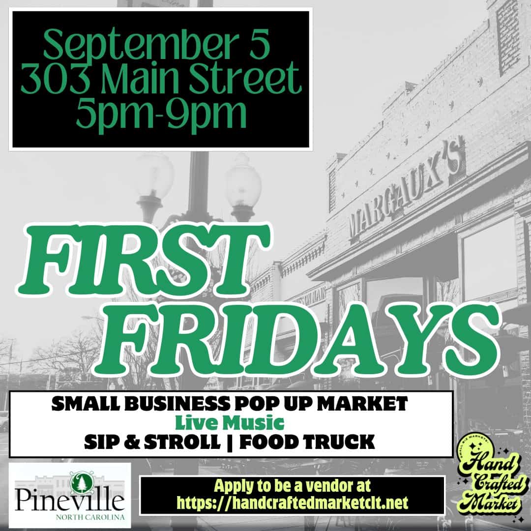 First Fridays in Pineville Sept. 5 - Charlotte On The Cheap