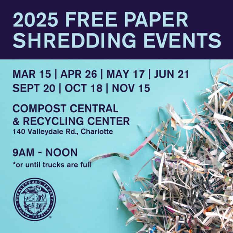 Registration open now for Oct. 18 paper shredding in Charlotte (and ...