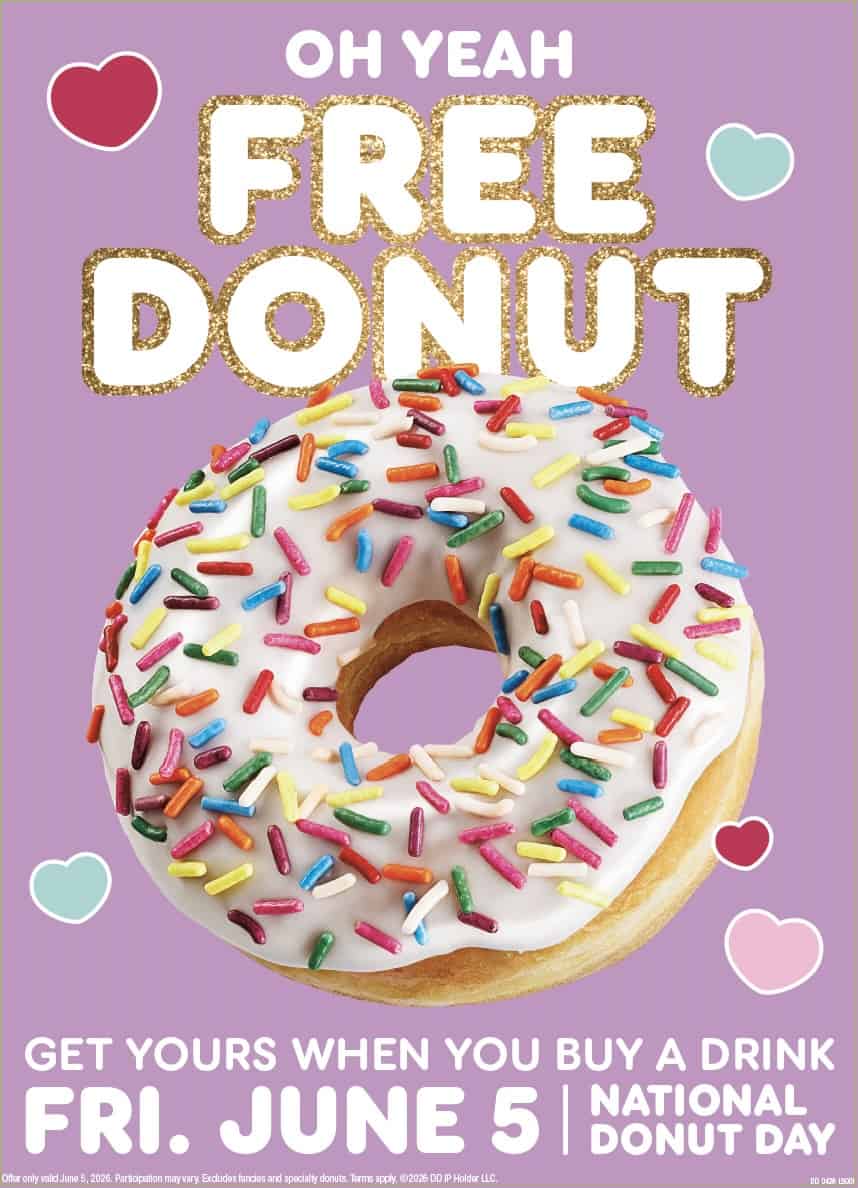 National Donut Day 2026 - where to get free & discount donuts June 5 ...