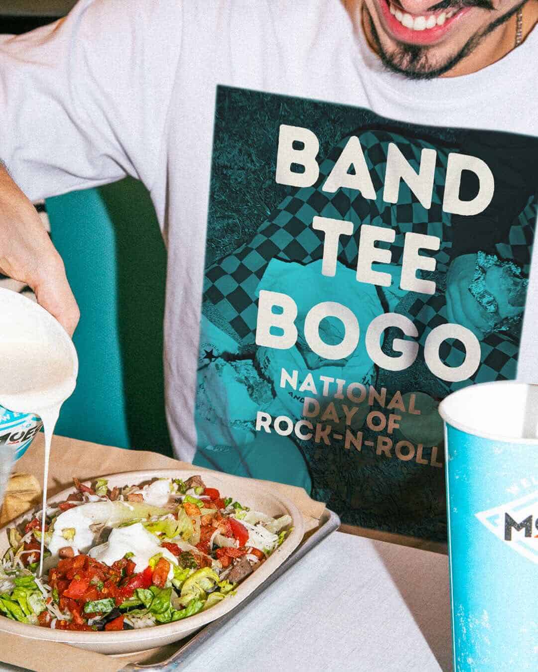 Wear a band t-shirt on National Day of Rock-n-Roll for a BOGO entrée at ...