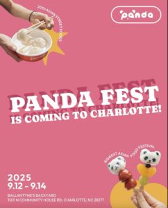 Panda Fest at Ballantyne's Backyard Sept. 12-14 - Immersive, panda ...