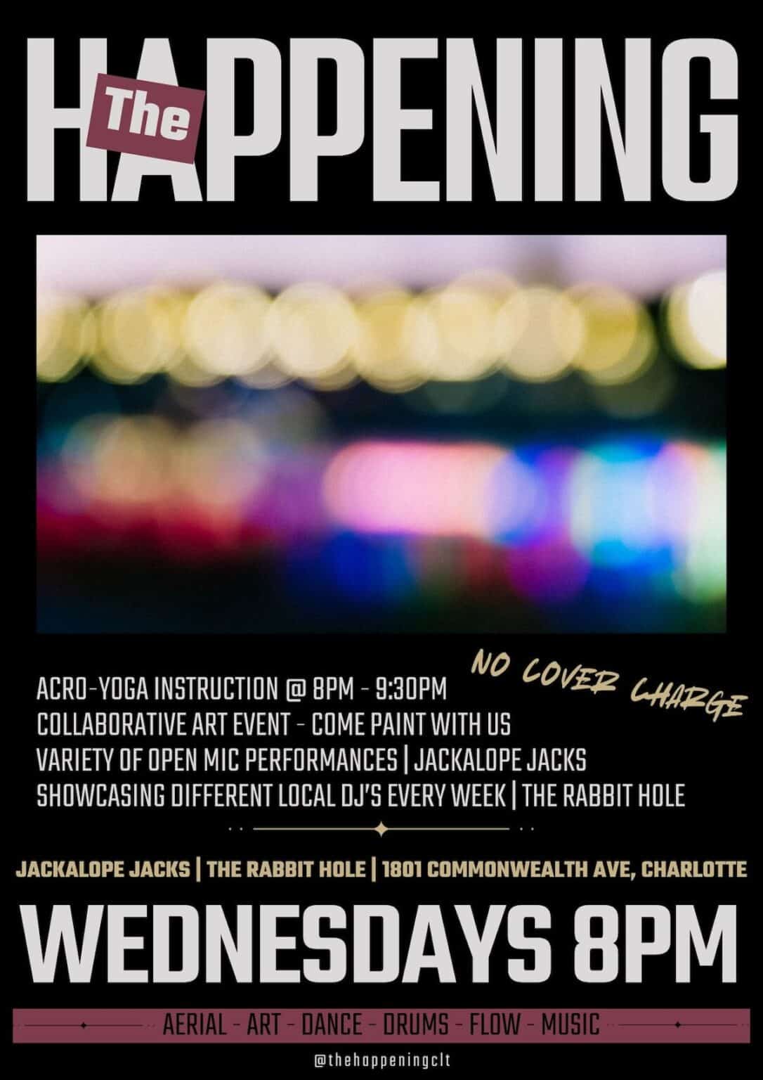 The Happening: Free live music and collaborative art event every ...