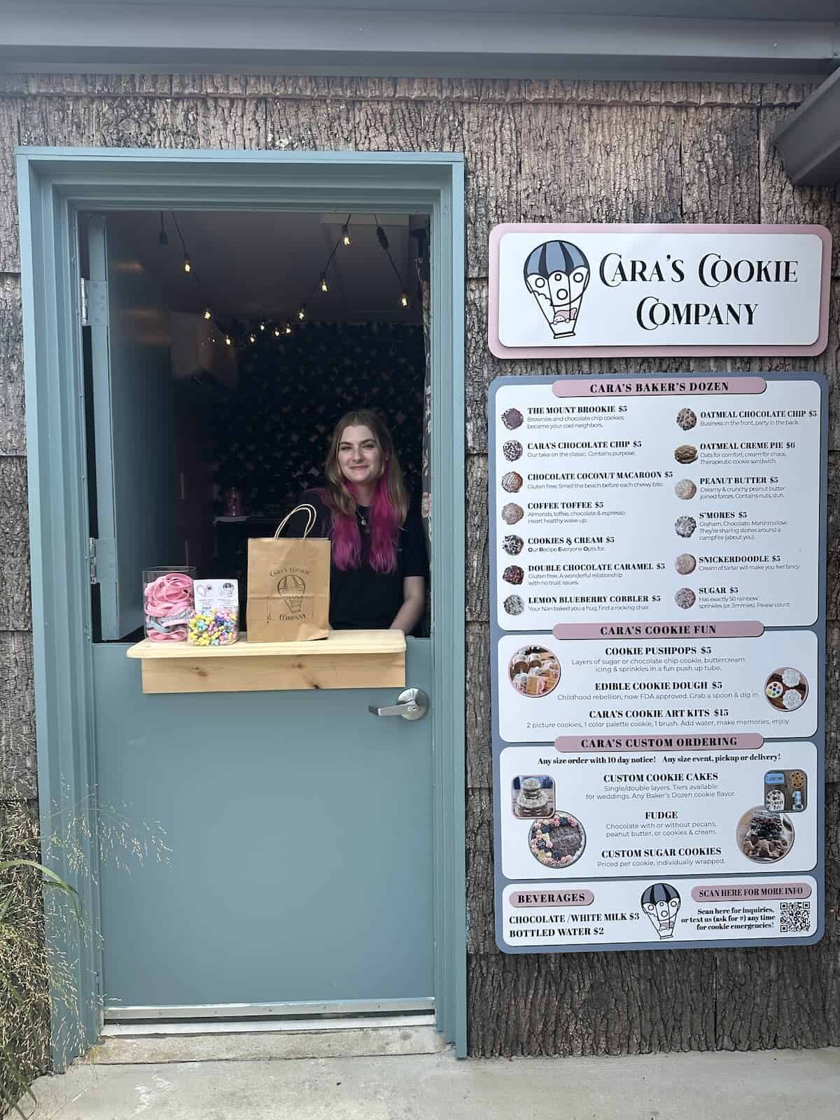 First 200 guests at Cara's Cookie Company grand opening at Camp North ...