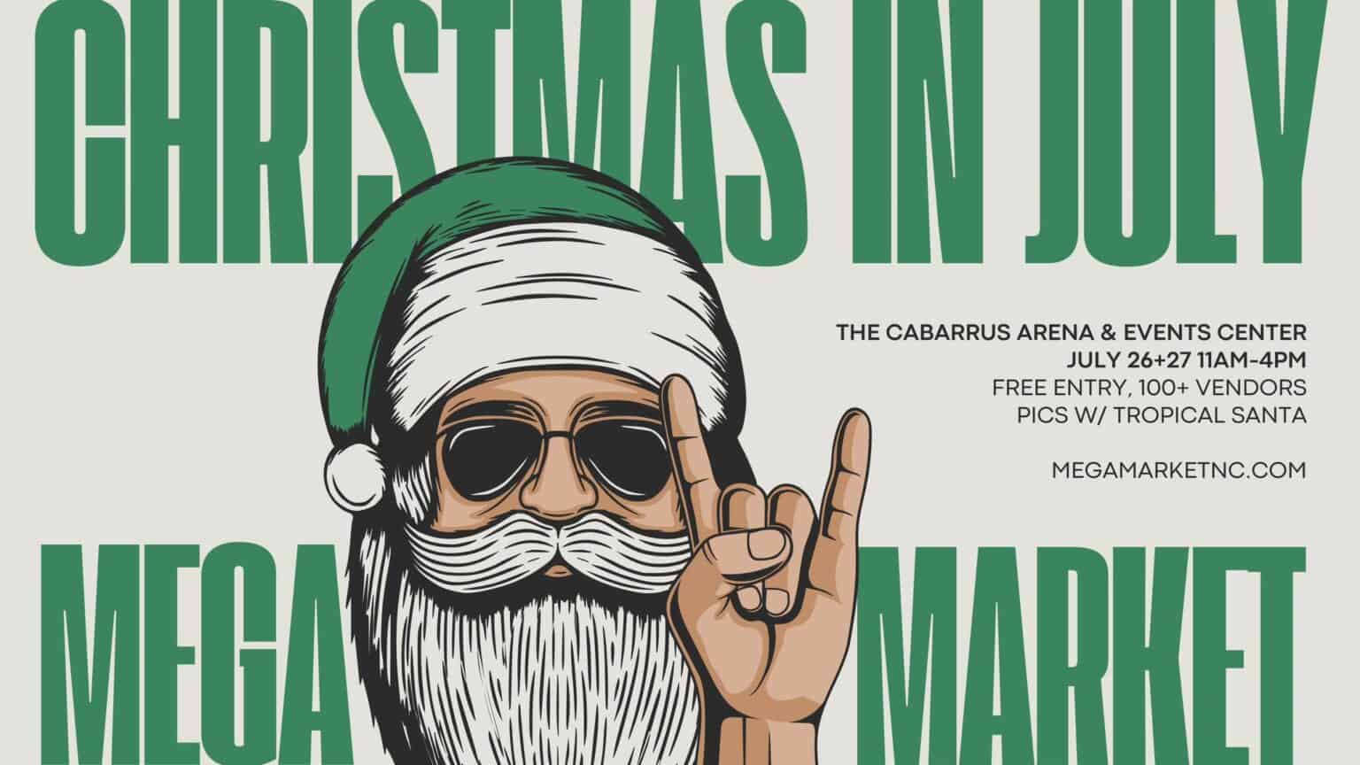 Christmas in July MEGA Market at Cabarrus Arena and Events Center ...