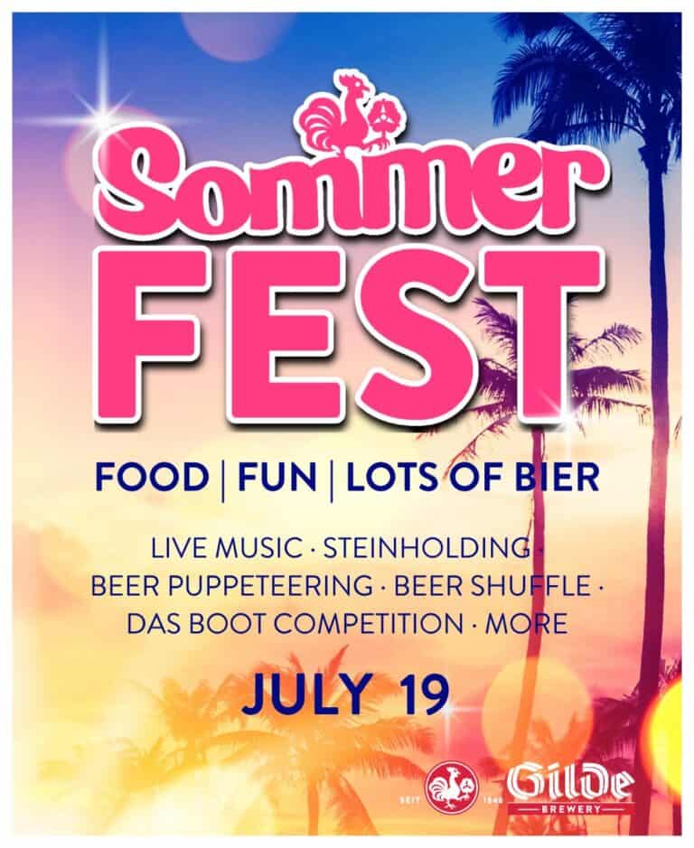 SommerFest at Gilde Brewing July 19 - Charlotte On The Cheap