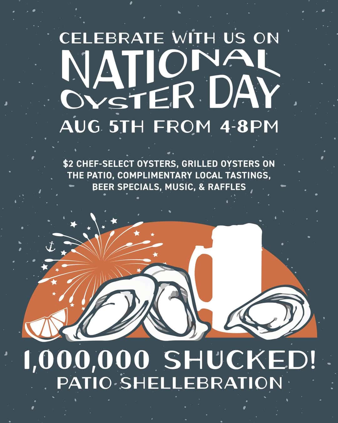Caroline's Oyster Bar's National Oyster Day Celebration Aug. 5: free tastings and more ...