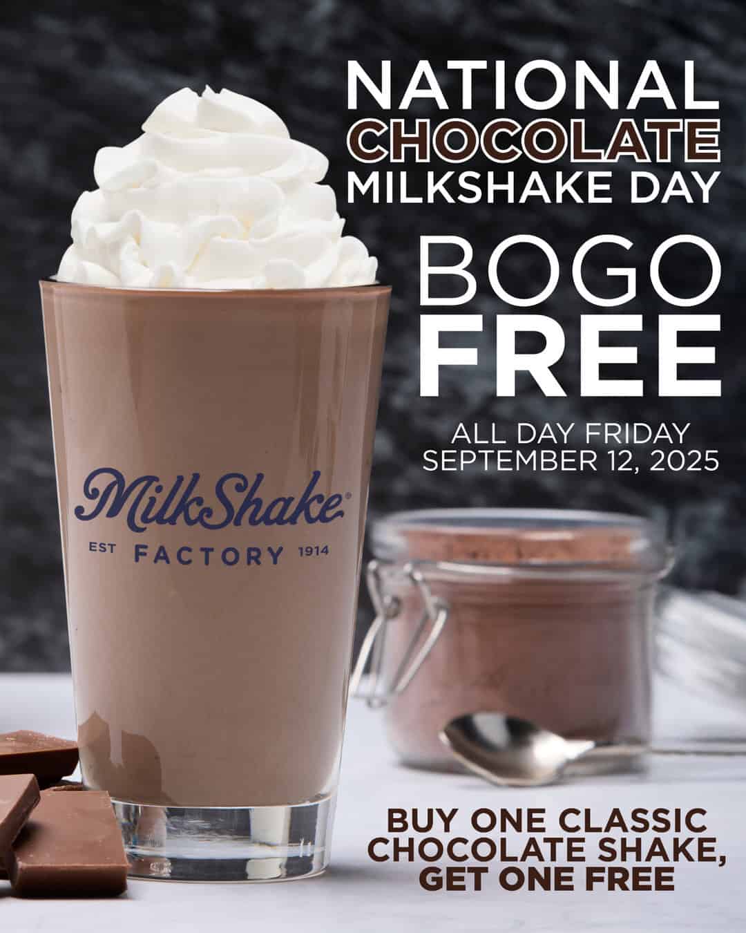 National Chocolate Shake Day on Sept. 12: BOGO Shakes at MilkShake ...