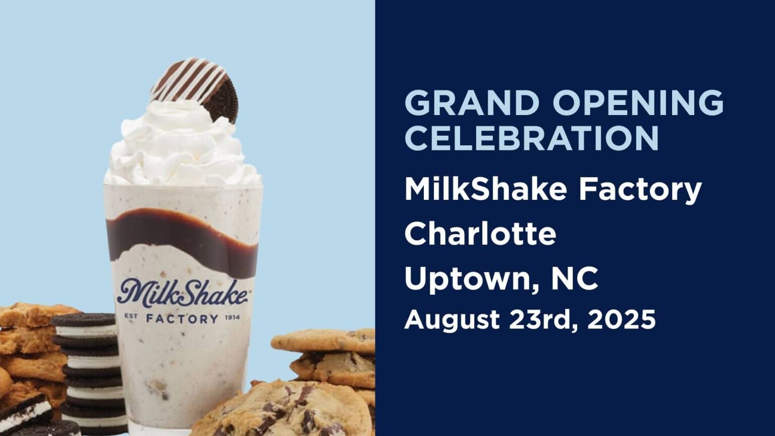 MilkShake Factory opening in Uptown Charlotte - BOGO deal, chocolate ...