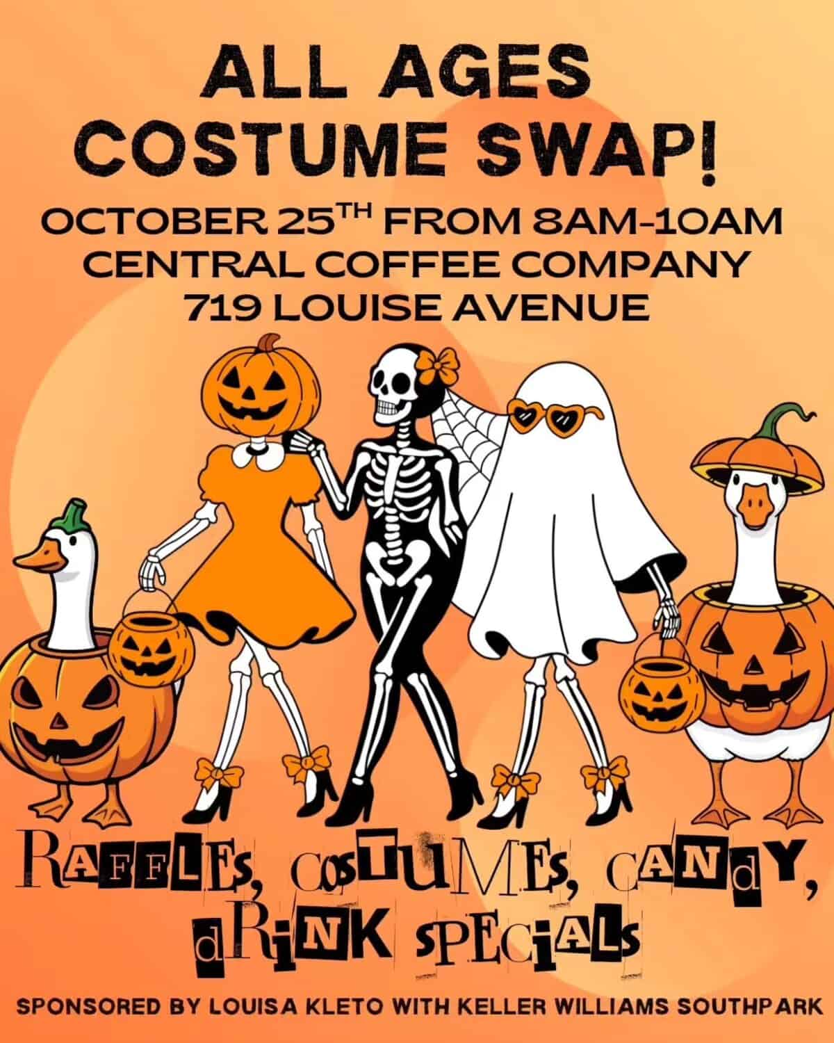 Costume Swap at Central Coffee Company Oct. 25 - Charlotte On The Cheap