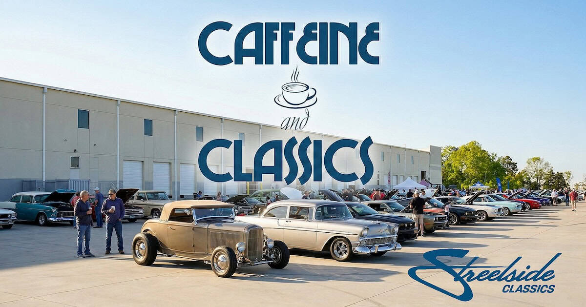 Caffeine and Classics Car Show at Streetside Classics in Concord June 6 ...