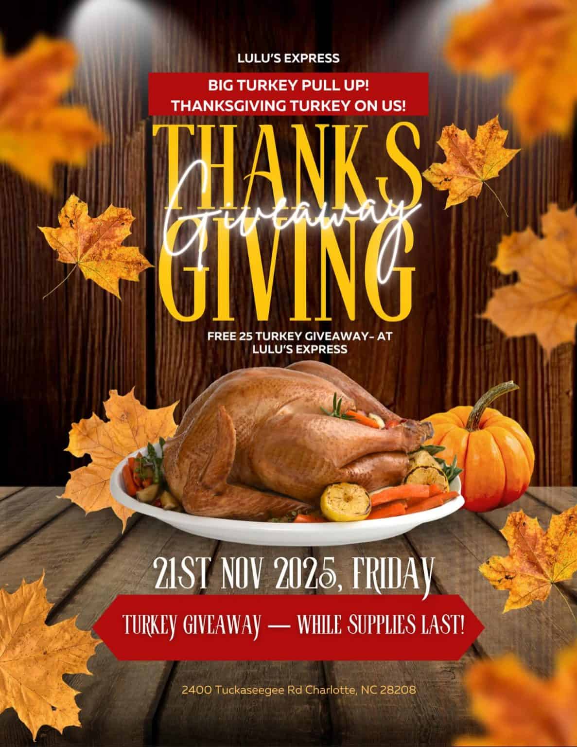 Thanksgiving food giveaways: FREE turkeys, meals and groceries for ...