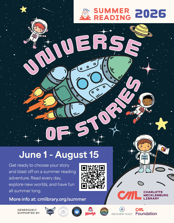 Summer Reading Blast Off at ImaginOn, including special guest Grant ...