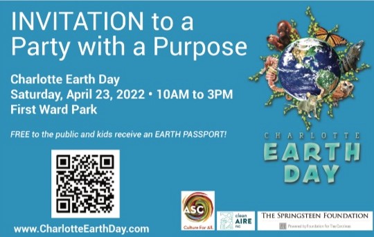 Charlotte Earth Day Celebration at First Ward Park - Charlotte On The Cheap